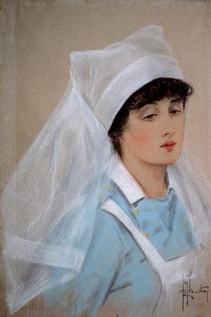 'Nursing Sister' Giclee Print - Richard George Mathews | Art.com