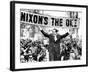 'Richard Nixon, Delivering His the 'V' for Victory Sign' Photo | Art.com
