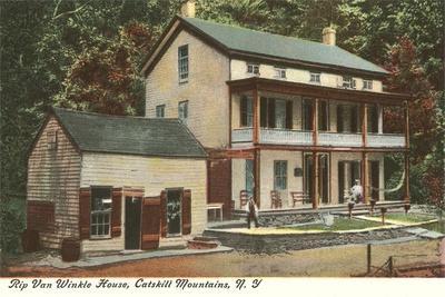 Rip Van Winkle House, Catskills, New York Art Print | Art.com