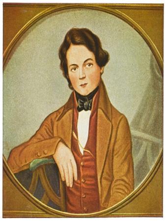 'Robert Schumann German Musician Circa 1834' Art Print | Art.com