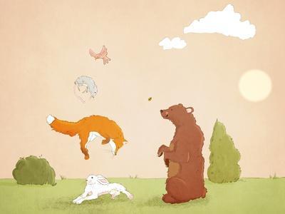 'The Quick Red Fox, 2021 (Digital)' Giclee Print - Roberta Murray | Art.com