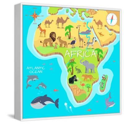 Map Of Animals In Africa
