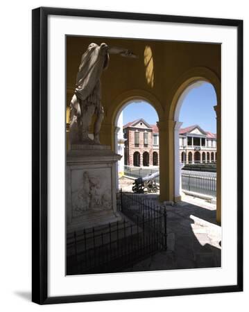 Rodney Memorial, Spanish Town, Jamaica Framed Photographic Print | Art.com
