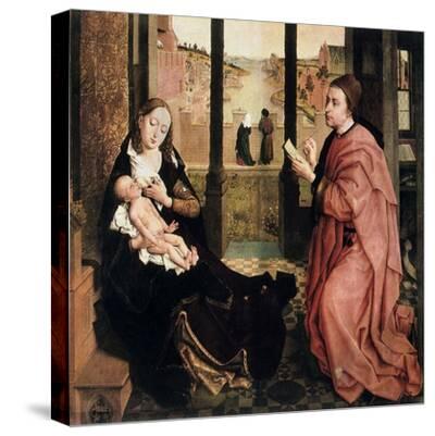 Rogier Van Der Weyden Saint Luke Drawing The Virgin