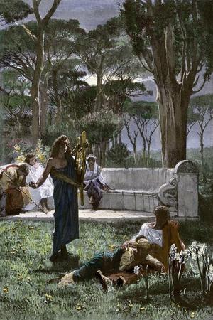 Roman Empire: Lute Concert in the Open Air a Romantic Evening in ...
