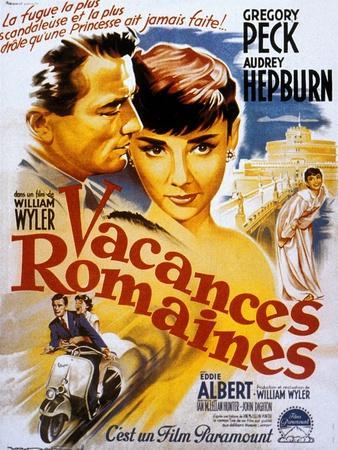 Roman Holiday Audrey Hepburn Poster