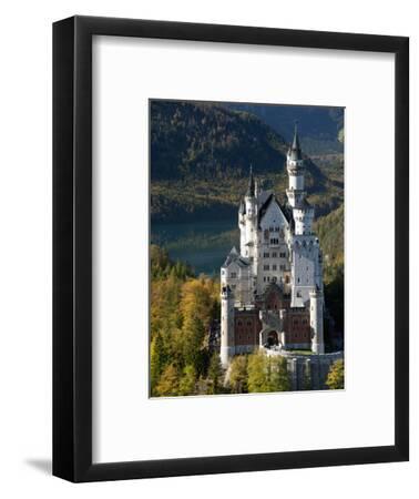 'Romantic Neuschwanstein Castle and German Alps During Autumn, Southern ...