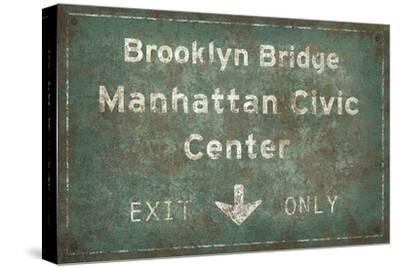 'Freeway - New York' Stretched Canvas Print - Rufus Coltrane | Art.com