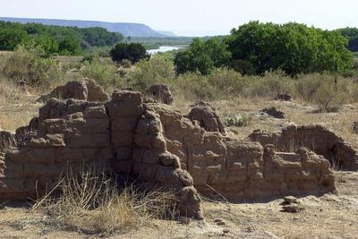 Ruins of Pueblo De Tiguex, or Kuaua, Coronado National Park, Bernalillo ...