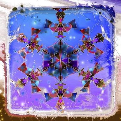 'Snowflake 22 Coloring A' Giclee Print - RUNA | Art.com