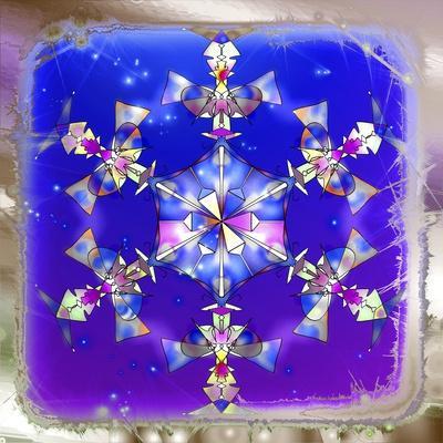 'Snowflake 22 Coloring D' Giclee Print - RUNA | Art.com