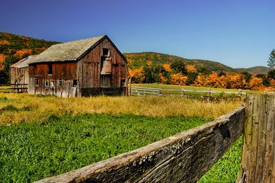 'Old Barn in Kent, Connecticut, Usa' Photographic Print - Sabine Jacobs ...