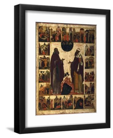 Saint Cyril of White Lake and Saint Cyril of Alexandria, second half of ...