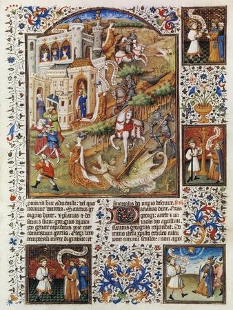 'Saint George Freeing Princess' Giclee Print | Art.com