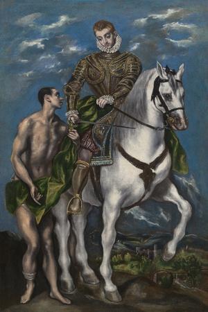'Saint Martin and the Beggar, 1597–1600, El Greco, 1541-1614, Spanish ...