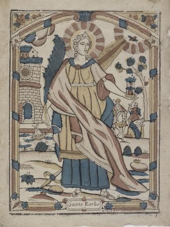 'Sainte Barbe' Giclee Print | Art.com