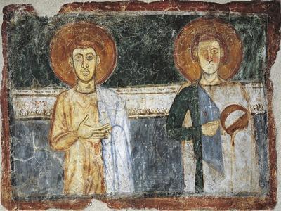 'Saints Desiderius and Acutius, 9th Century' Giclee Print | Art.com