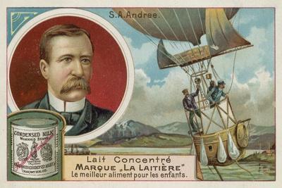 'Salomon August Andree, Swedish Balloonist and Arctic Explorer' Giclee ...