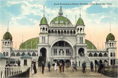 'Saltair Pavilion, Salt Lake City, Utah' Art Print | Art.com