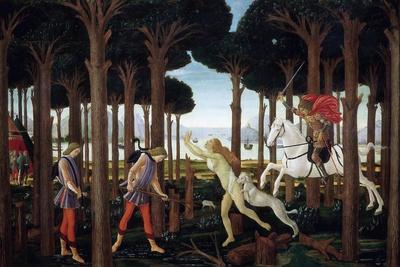 'The Story of Nastagio Degli Onesti (First Episode), 1483 (From ...