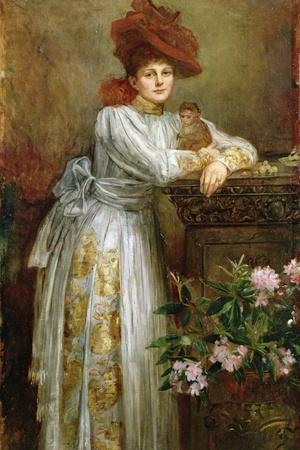 'Miss Maud Gonne, 1890' Giclee Print - Sarah Purser | Art.com