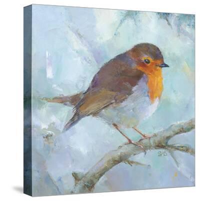 'Wild Robin - Rest' Stretched Canvas Print - Sarah Simpson | Art.com