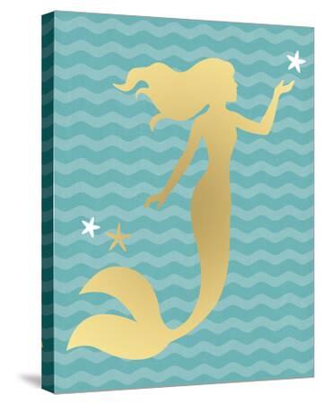 'Mermaid Star' Stretched Canvas Print - Sasha Blake | Art.com