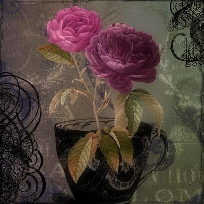 'Tea and Roses I' Giclee Print - Sasha | Art.com