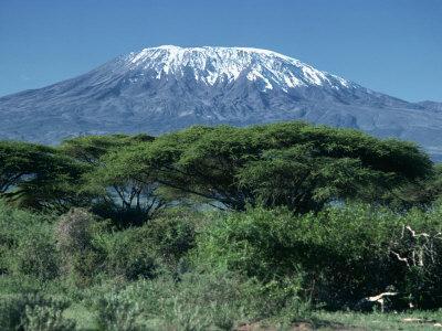 'Mount Kilimanjaro, Tanzania, East Africa, Africa' Photographic Print ...