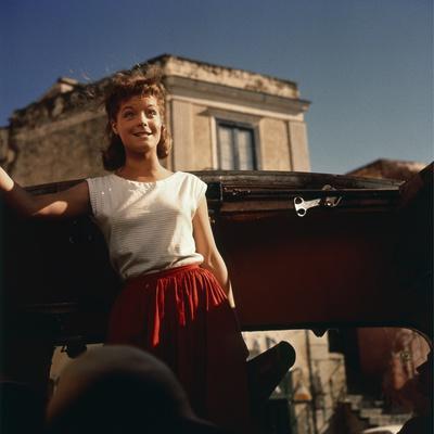 'SCAMPOLO, 1957 directed by ALFRED WEIDENMANN Romy Schneider (photo)' Photo | Art.com