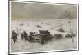 'German Tank Column Accompanied by Infantry Advances into Russia ...