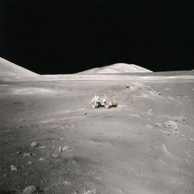 'Lunar Rover and Harrison Schmitt, Apollo 17, 1972' Giclee Print - Science Source | Art.com
