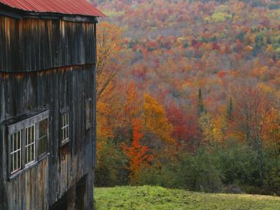 'Barn Near Lush Hill, North Landgrove, Green Mountains, Vermont, USA ...