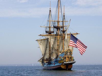 'Tall Ship the Kalmar Nyckel, Chesapeake Bay, Maryland, USA ...