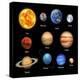 'Planets of Solar System Realistic Set of Space' Photographic Print ...