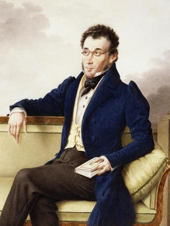 Self-Portrait of Johann Christian Schoeller Giclee Print | Art.com