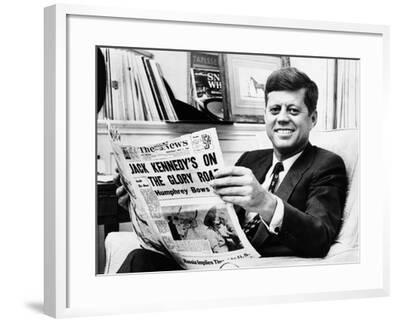 'Sen John Kennedy Becomes the Front-Runner for the 1960 Democratic ...