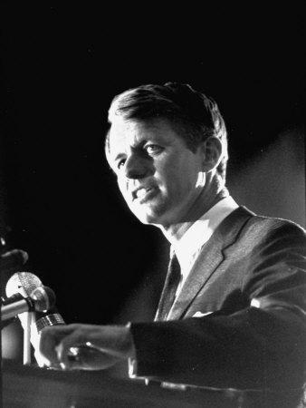 'Senator Robert F. Kennedy Campaigning in Indiana Presidential Primary ...