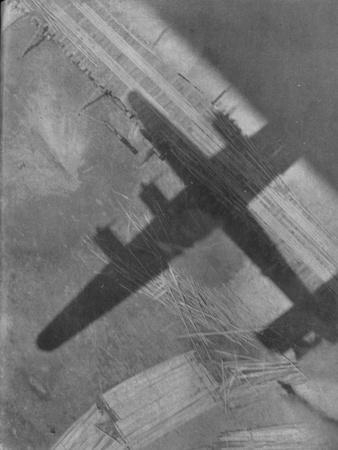 'Shadow of an Aeroplane, 1942 (B/W Photo)' Giclee Print | Art.com