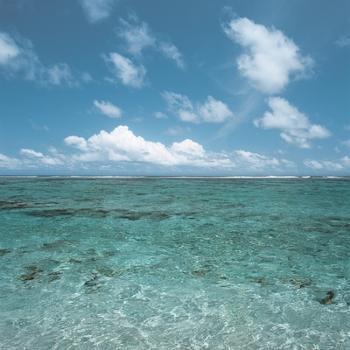 'Shallow Area of the Ocean' Photographic Print | Art.com