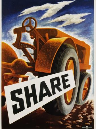 'Share Poster' Photographic Print | Art.com