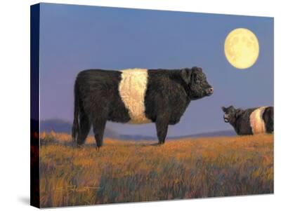 Moo-oon! Stretched Canvas Print - Shawn Faust | Art.com