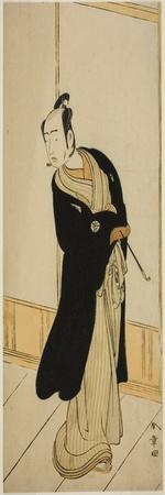The Actor Matsumoto Koshiro IV as Izutsu Onnanosuke (?) in the Play ...