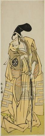 The Actor Nakamura Nakazo I as Kudo Suketsune (?) in the Play Iro Moyo ...