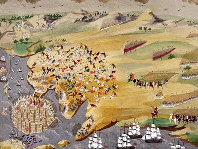 'Sieges of Missolonghi and the Death of Lord Byron in 1824 from the ...