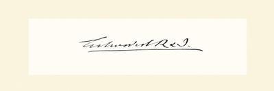 Signature of Edward Vii Giclee Print | Art.com