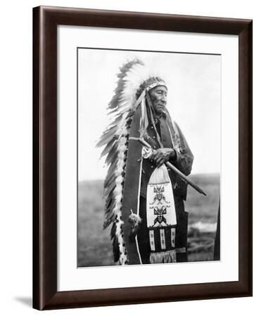 Sioux Chief, C1905 Photographic Print by Edward S. Curtis | Art.com