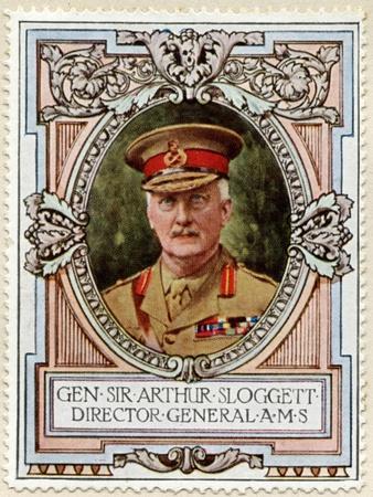 Sir Arthur Sloggett, Stamp Art Print | Art.com