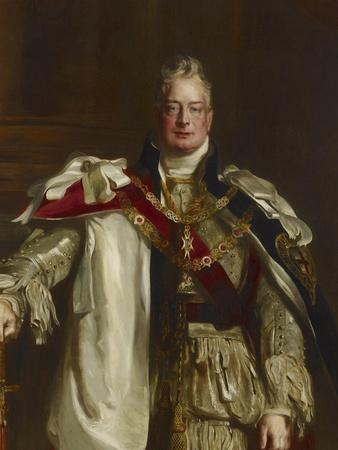 'Portrait of King William Iv, Wearing the Robes of the Garter, C.1831 ...