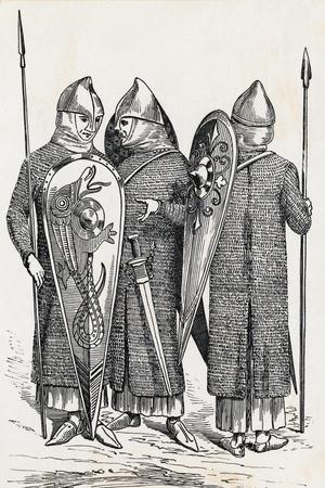 'Soldiers Wearing Norman Armour' Giclee Print | Art.com